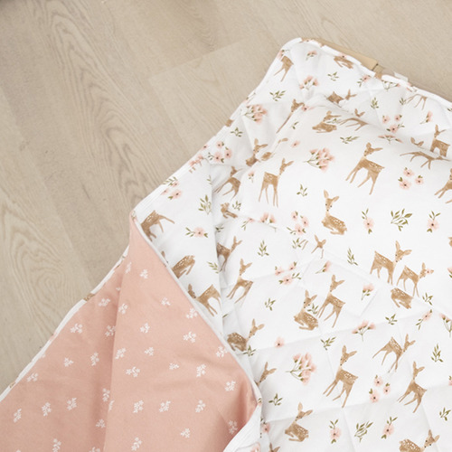 Living Textiles Sophia Garden Cotton Nap Mat | Temple & Webster