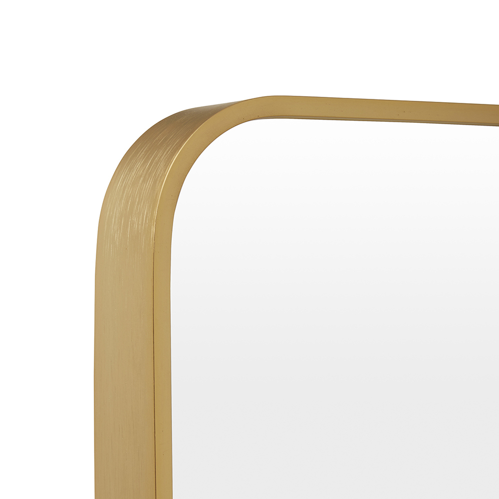 Wall Art Studio Halo Curve Aluminium Full Length Mirror | Temple & Webster
