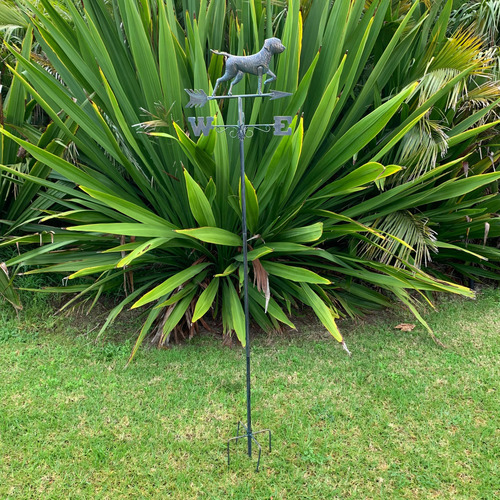 Channing Dog Steel Weather Vane | Temple & Webster