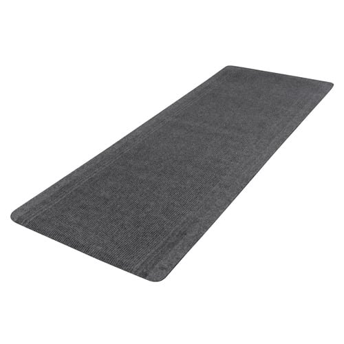 Matfx Grey Ribbed Hallway Runner | Temple & Webster