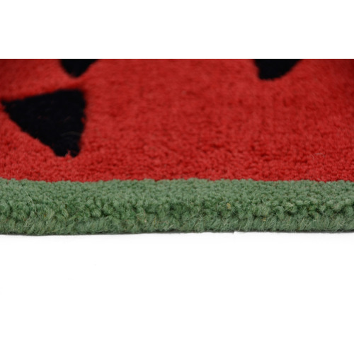 Boulevarde Rugs Watermelon Hand Made Kids' Wool-Blend Rug | Temple ...