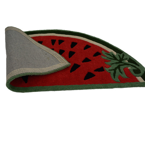 Boulevarde Rugs Watermelon Hand Made Kids' Wool-Blend Rug | Temple ...