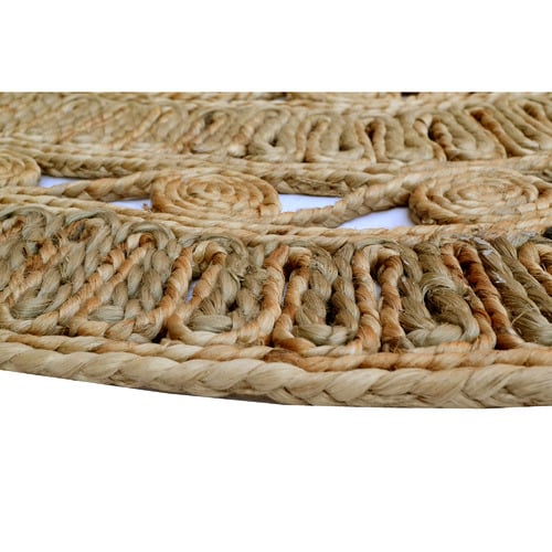 Boulevarde Rugs Natural Kerla Doyle Hand-Woven Jute Reversible Round ...