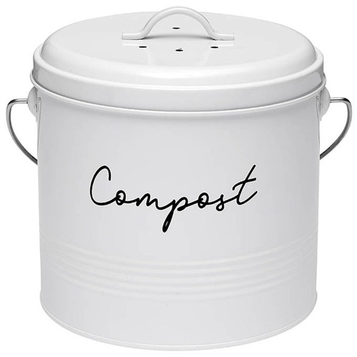 Ladelle 2L Eco Metal Compost Bin | Temple & Webster