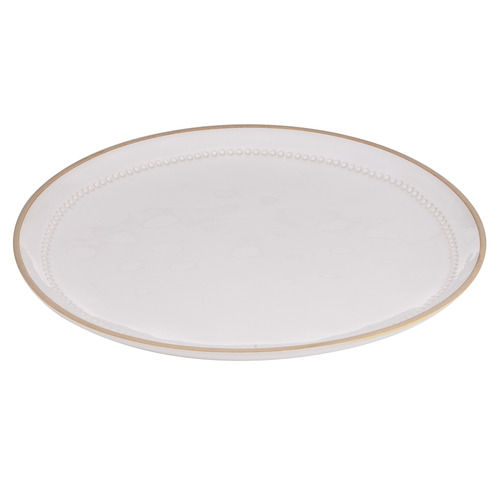 Ladelle Cameo 33cm Stoneware Round Serving Platter | Temple & Webster