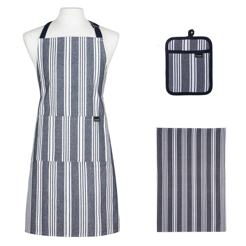 3 Piece Eco Stripe Kitchen Accessories Set | Temple & Webster