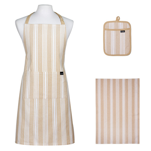 3 Piece Eco Stripe Kitchen Accessories Set | Temple & Webster