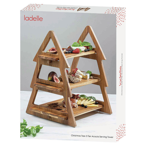 Christmas Tree 3 Tier Serving Tower | Temple & Webster