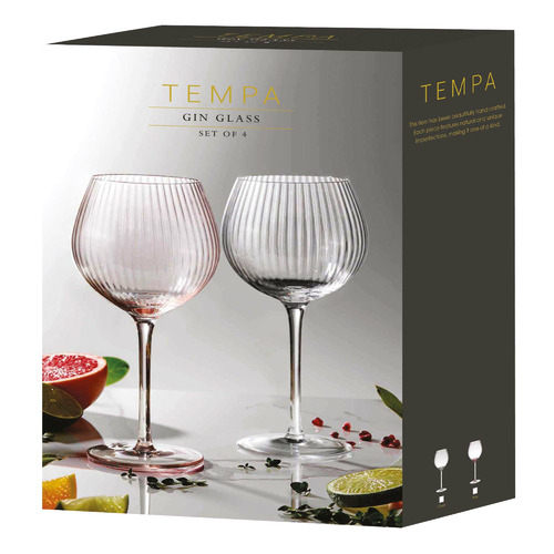 Clear Esme Gin Glasses | Temple & Webster