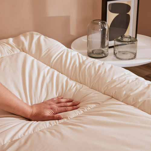 Peruvian Alpaca Wool Mattress Topper | Temple & Webster