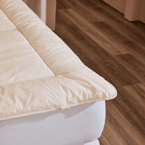 Peruvian Alpaca Wool Mattress Topper | Temple & Webster