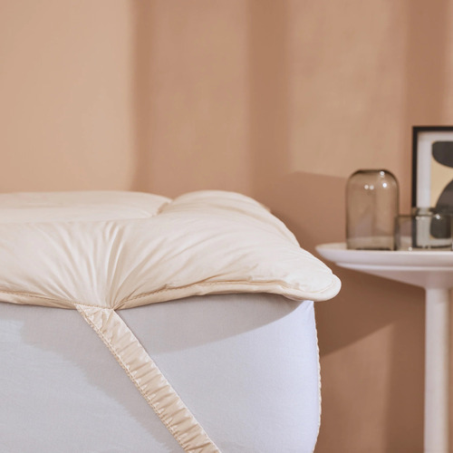 Peruvian Alpaca Wool Mattress Topper | Temple & Webster
