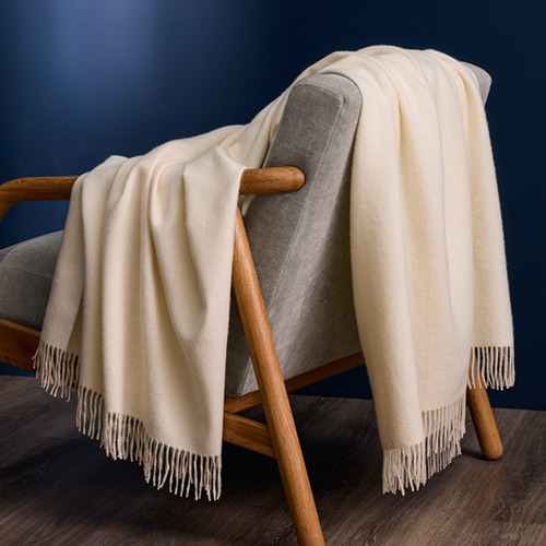 Peruvian Baby Alpaca Wool Throw | Temple & Webster