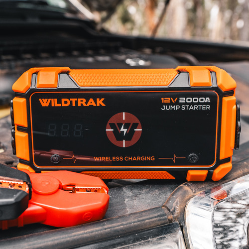 2000A Car Jump Starter Kit with LED Flashlight | Temple & Webster