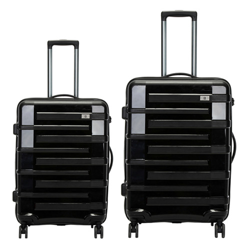 Swisswin 2 Piece Cannon Lightweight Suitcase Set | Temple & Webster