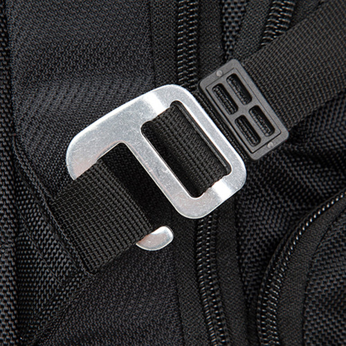 49cm Black Water-Resistant Backpack | Temple & Webster