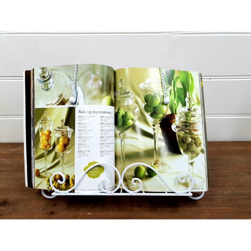 K'sHomewares&Decor Potted Tree Metal Recipe Book Holder | Temple & Webster