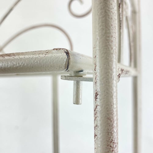 K'sHomewares&Decor Floral 4 Tier Iron Bookcase | Temple & Webster