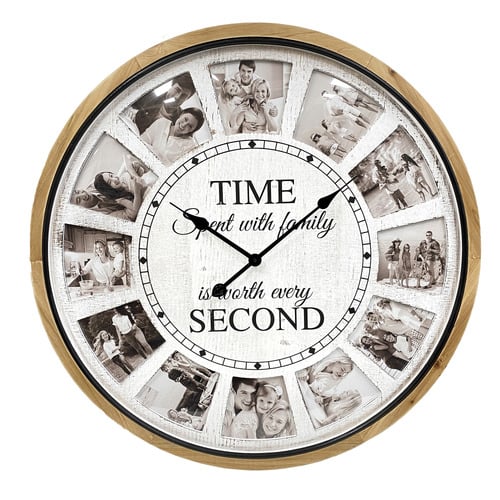 K'sHomewares&Decor 80cm Cherished Moments Family Wall Clock | Temple ...
