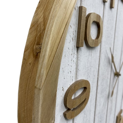 K'sHomewares&Decor 60cm Hampton Coastal Wall Clock | Temple & Webster