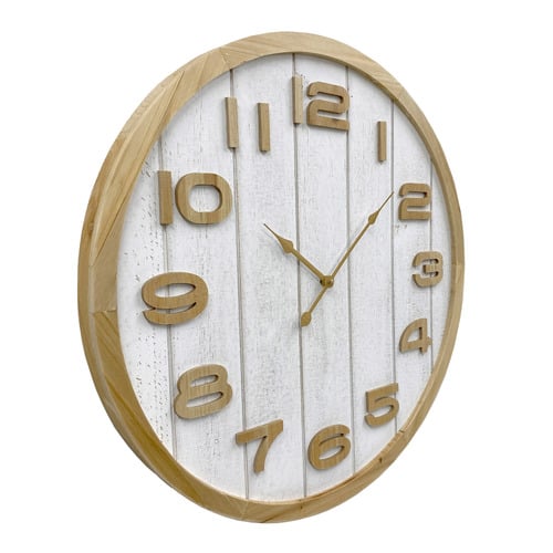 K'sHomewares&Decor 60cm Hampton Coastal Wall Clock | Temple & Webster