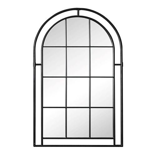 Sol Arched Metal Wall Mirror | Temple & Webster