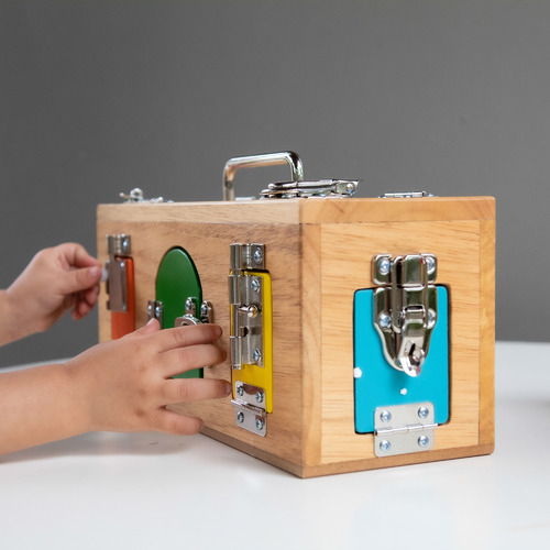 Mamagenius Kids' Original Lock Activity Box | Temple & Webster