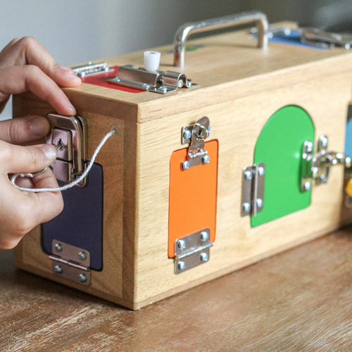 Mamagenius Kids' Original Lock Activity Box | Temple & Webster