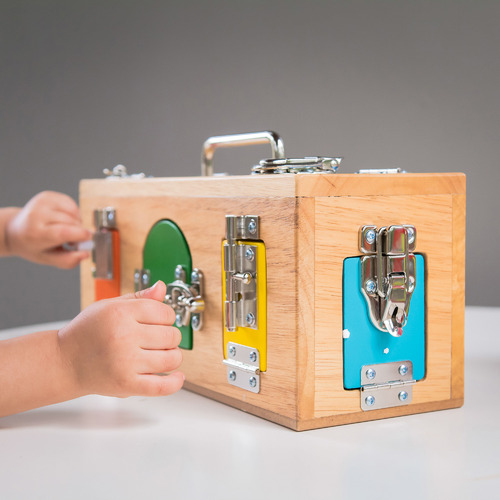 Mamagenius Kids' Original Lock Activity Box | Temple & Webster