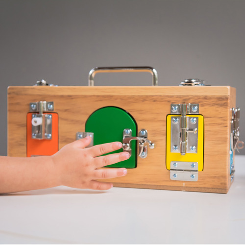 Mamagenius Kids' Original Lock Activity Box | Temple & Webster