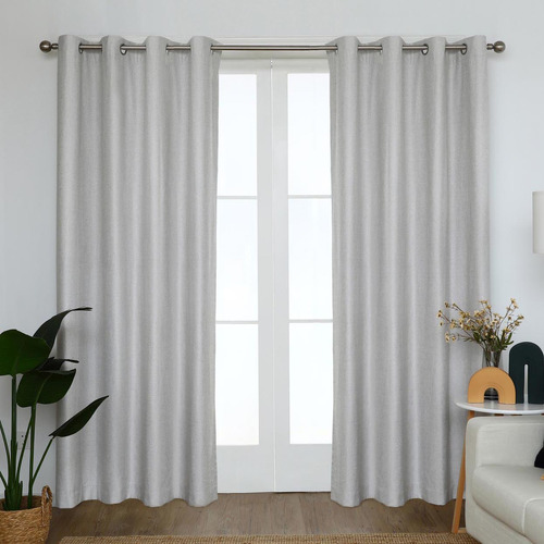 BAHA Marlo Blockout Eyelet Single Panel Curtain | Temple & Webster