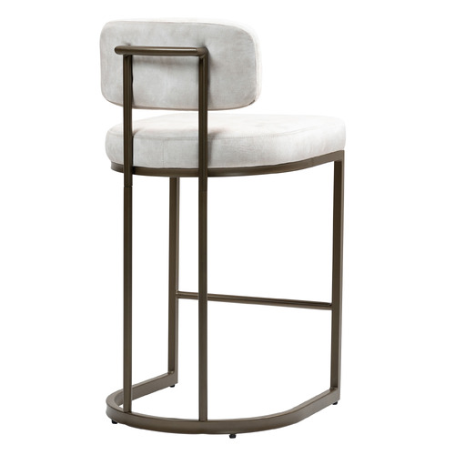 EvieHome 66cm Ricano Velvet Bar Stools | Temple & Webster