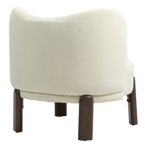 Orion Velvet Accent Chair | Temple & Webster