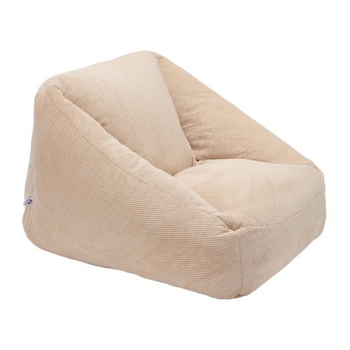 EvieHome Dion Corduroy Lounge Chair | Temple & Webster
