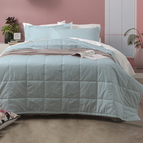 Ddecorhome Sky Sofia 500tc Jacquard Cotton Comforter Set Temple And Webster