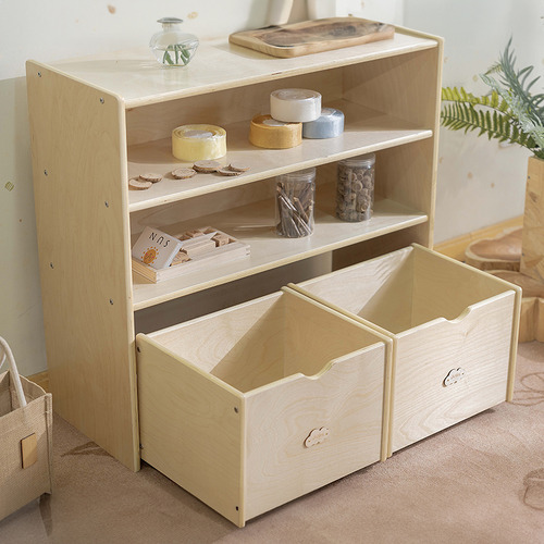 ZenHome Jooyes Kids' 2 Shelf Storage Unit | Temple & Webster