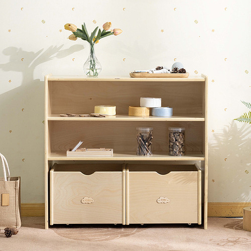 ZenHome Jooyes Kids' 2 Shelf Storage Unit | Temple & Webster