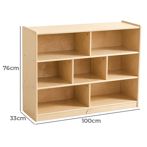 ZenHome Jooyes Kids' 7 Shelf Storage Unit | Temple & Webster