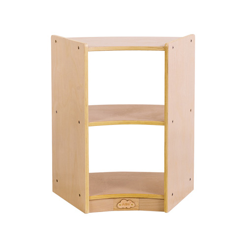 Jooyes Kids' Open Back Curved Shelving Unit | Temple & Webster