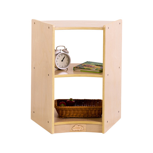 Jooyes Kids' Open Back Curved Shelving Unit | Temple & Webster