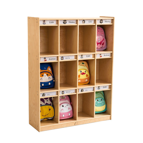 Kids' Maxwell 12 Shelf Cubby Unit | Temple & Webster