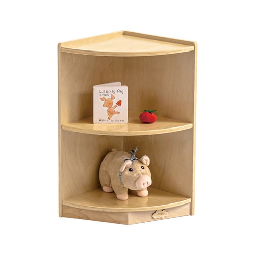 Kids' Avery 2 Tier Corner Shelf | Temple & Webster