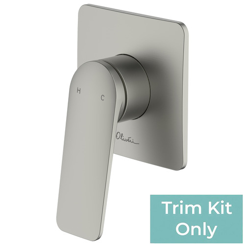 Paris Shower/Bath Wall Mixer Trim Kit Only | Temple & Webster