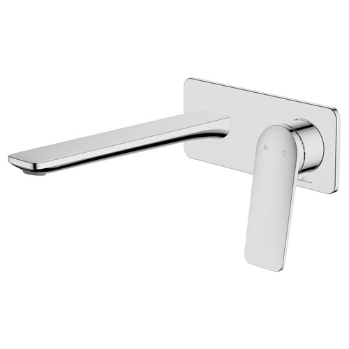 Paris 200mm Bath/Basin Wall Mixer Set | Temple & Webster