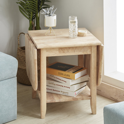 Maja Ansel Design Ferreira Wooden Drop Leaf Coffee Table | Temple & Webster