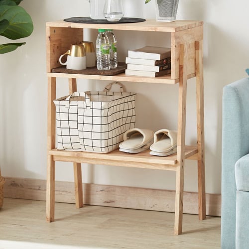 Maja Ansel Design Cornell Rubberwood Console Table | Temple & Webster