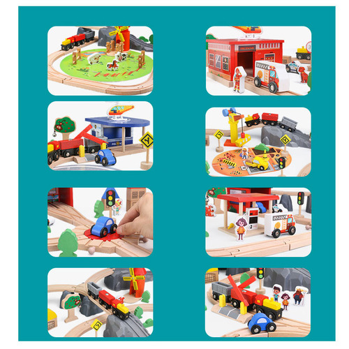 Onshine Train Track City Play Set | Temple & Webster