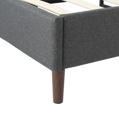 Ever Dreaming Living Dark Grey Kinsley Bed Base | Temple & Webster