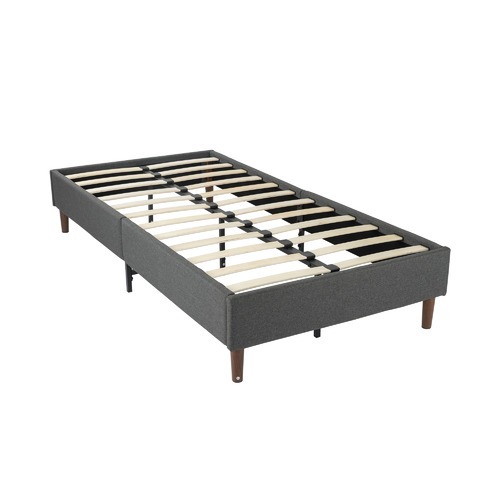 Ever Dreaming Living Dark Grey Kinsley Bed Base | Temple & Webster