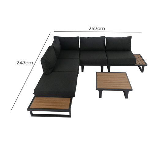 Ever Dreaming Living 5 Seater Kat Outdoor Modular Sofa Set | Temple ...